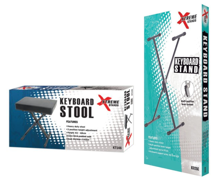 Xtreme Keyboard Stand & Stool Bundle – Pakenham Music